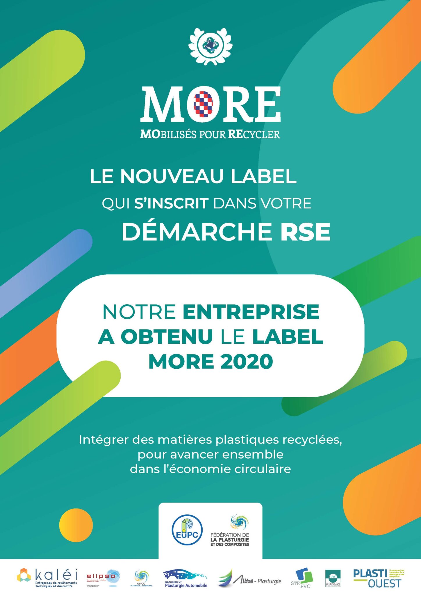 MORE Label 2020 : MObilized to REcycle - Barbier Group