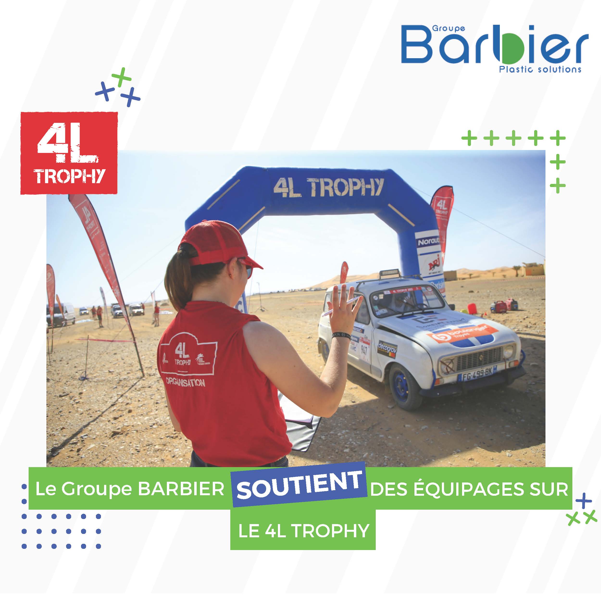 4L Trophy 2023 - Groupe Barbier